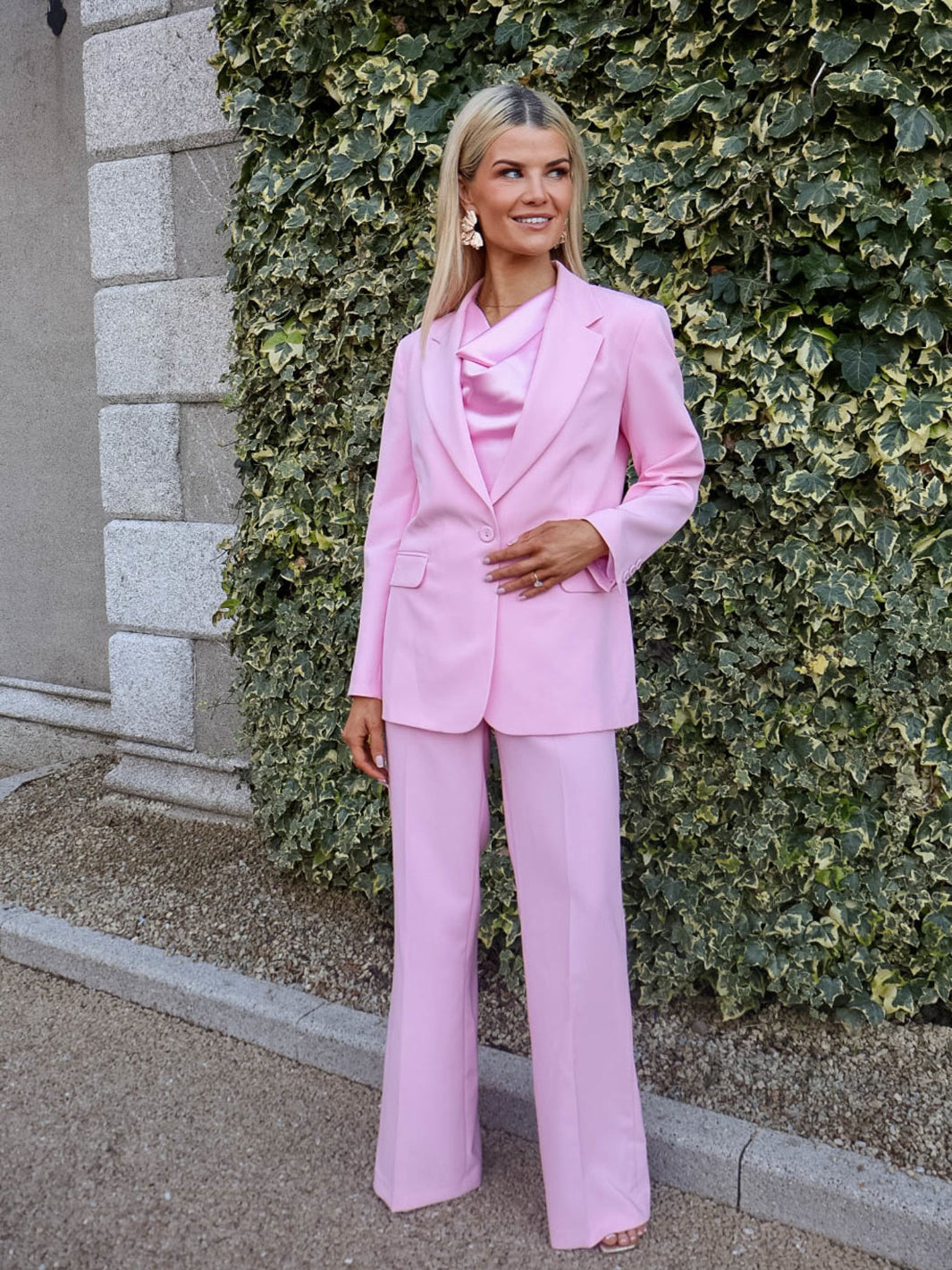 Kate & Pippa Palermo Trousers In Light Pink – Nicola Ross